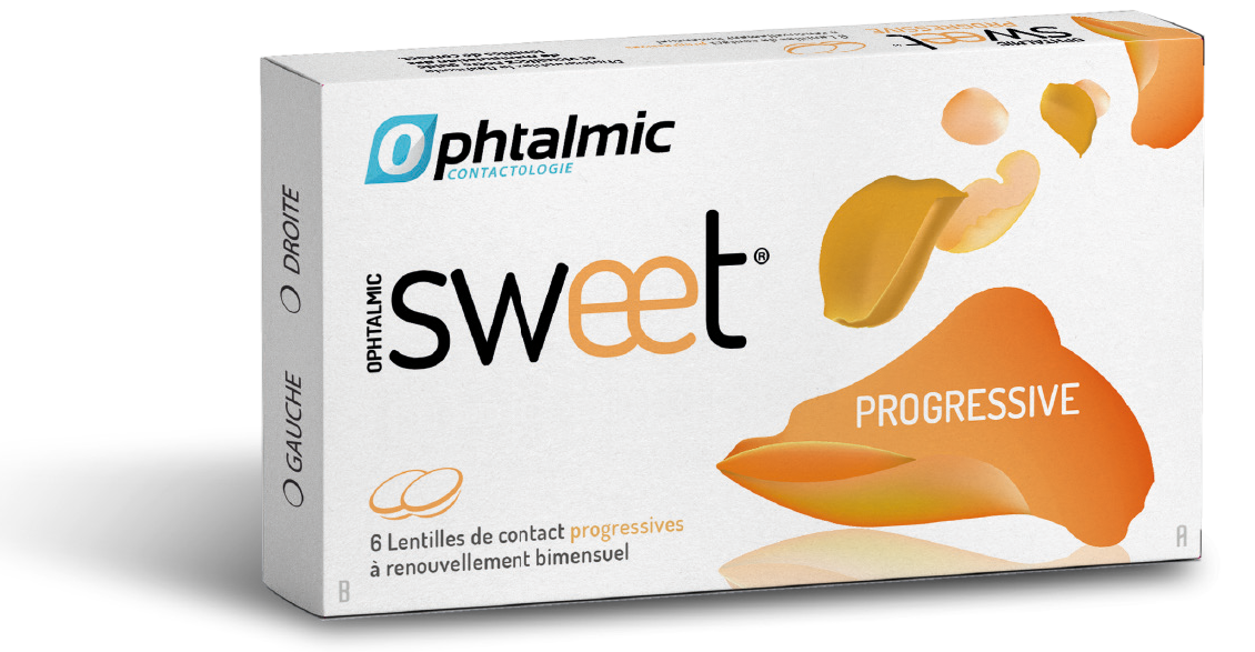 Lentilles OPHTALMIC Ophtalmic SWEET progressive 6L - 36447