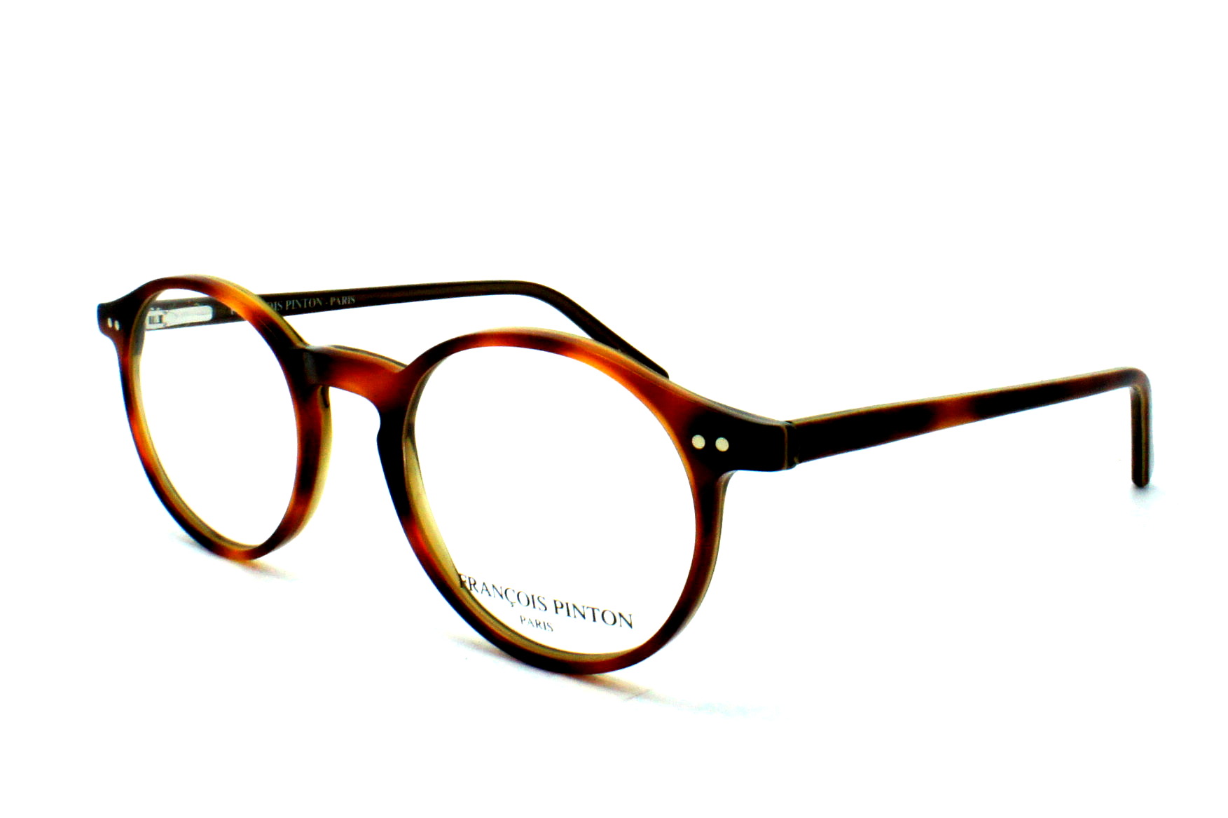 Lunettes de vue mixte FRANCOIS PINTON Ecaille clair PASSEPORT 31 P606 ...