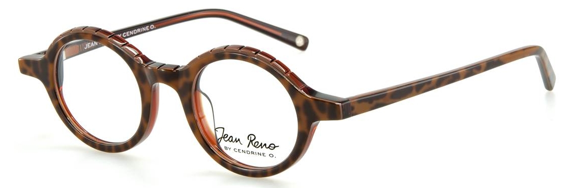 Lunettes de vue mixte JEAN RENO Marron RENO 1667 C1 42/17 - 26194