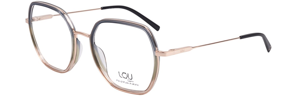 Lunettes de vue pour femme LOU CREATION Ecaille Fonçé AW92 C3 51/20 - 65444