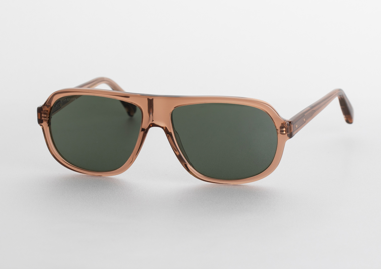 Lunettes de soleil pour homme STEVE McQUEEN CARAMEL SOLAR RACING 105 57 ...