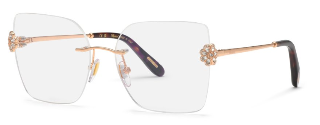 Lunettes de vue pour femme CHOPARD Rose gold VCHL60S 08FC 57/16 - 63423